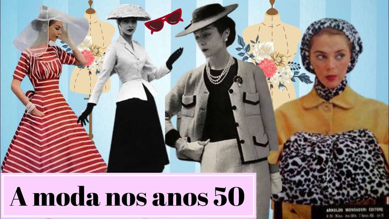 Como era a moda na década de 1950: Tendências e Estilos Memoráveis